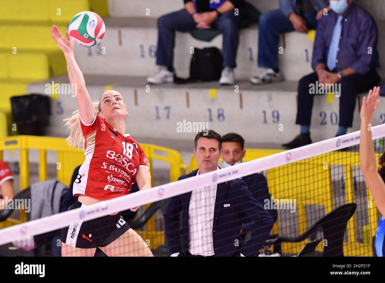 PalaRialdoli, Scandicci, Italy, October 23, 2021, Marrit Jasper (Bosca ...