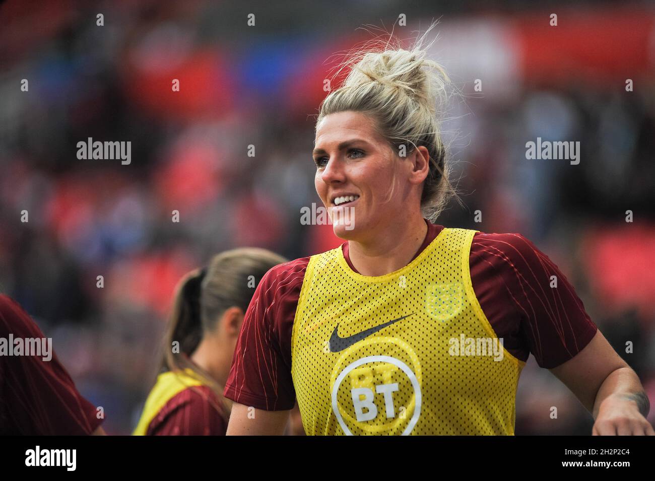 Millie Bright During the Women's World Cup Qualifier game between ...