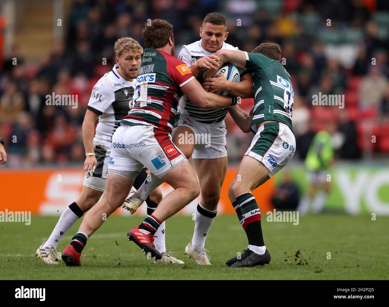 Julian montoya leicester rugby 2021 hi-res stock photography and images ...
