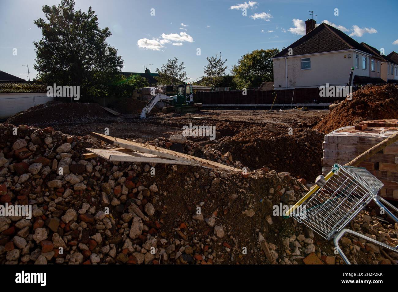 Cippenham, Slough, Berkshire, UK. 21st October, 2021. Much to the ...