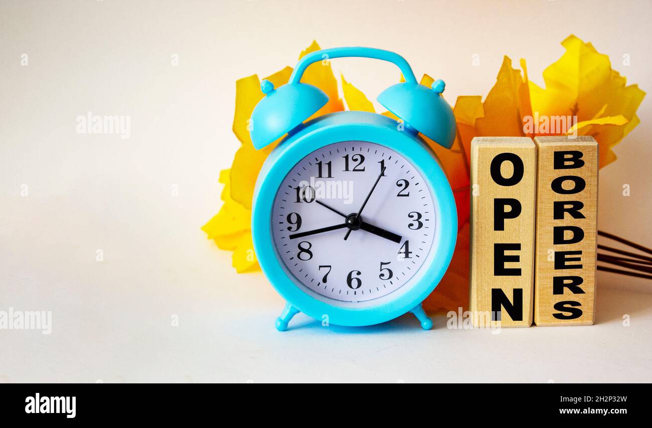 Open clock hi-res stock photography and images - Alamy
