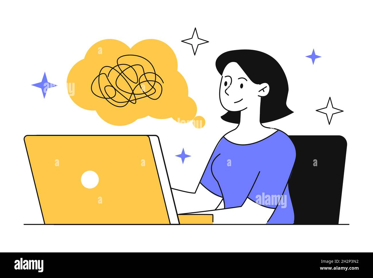 Project problem solving Stock Vector Images - Alamy