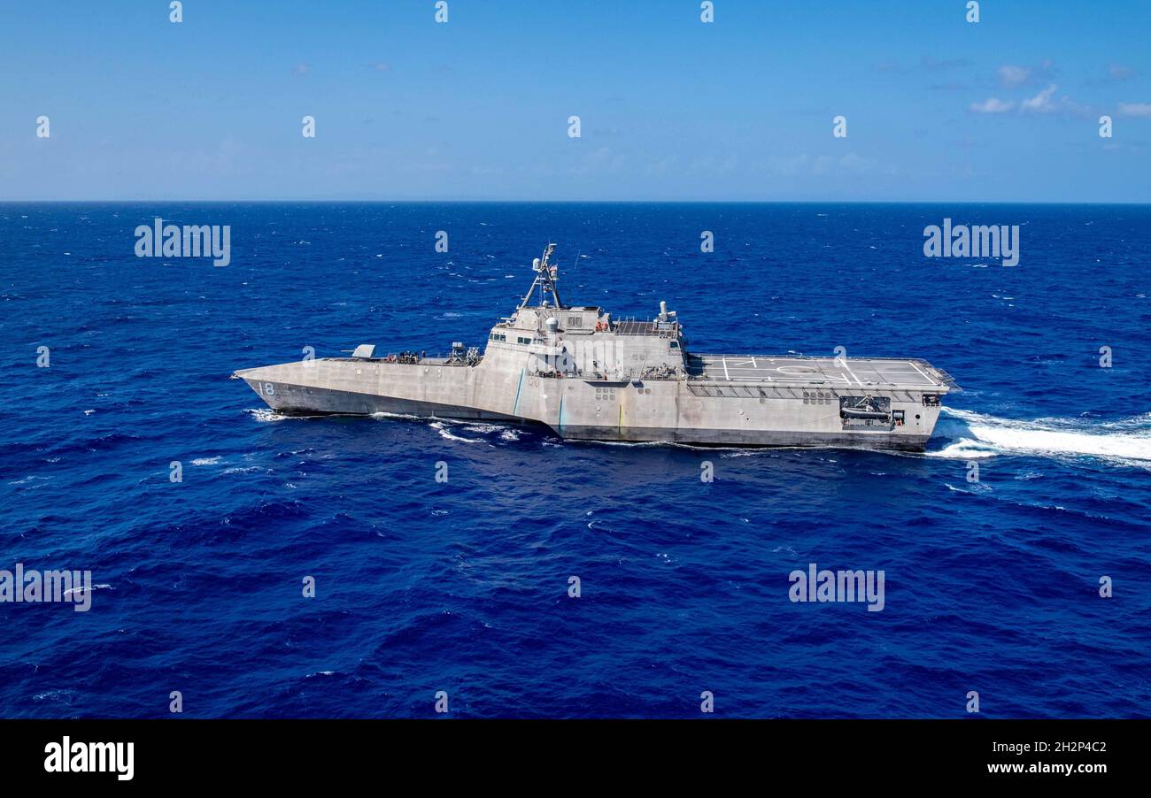 Philippine Sea, United States. 04 October, 2021. The U.S. Navy ...