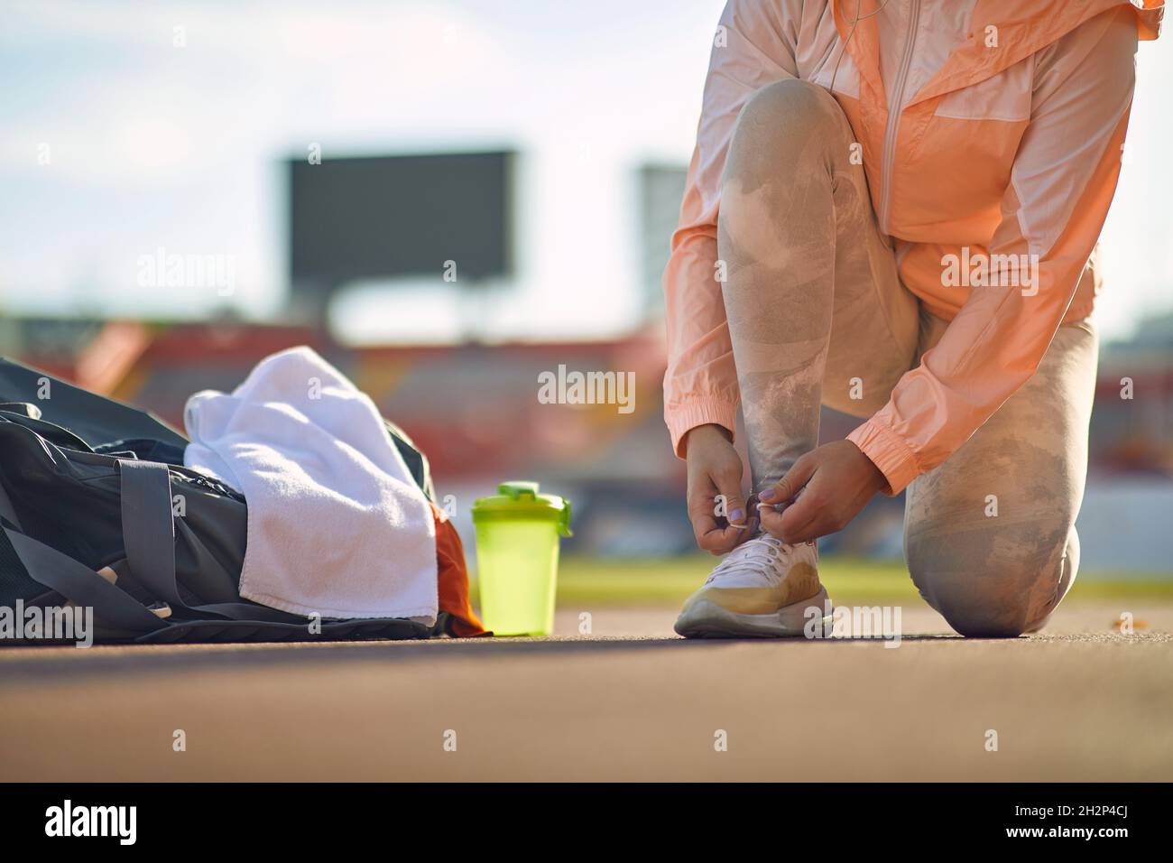 Athletic preparation hi-res stock photography and images - Alamy