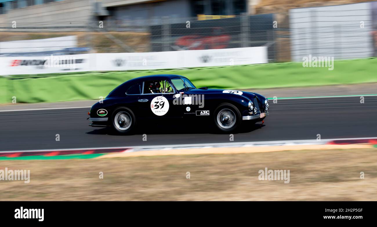Italy, september 11 2021. Vallelunga classic. Historical Aston Martin ...