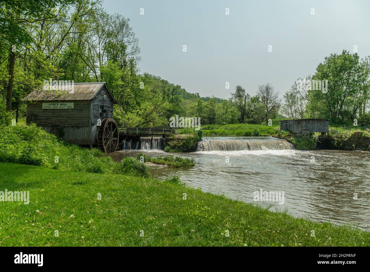 Historic Hyde's mill in rural wisconsin one of the last mill to be ...
