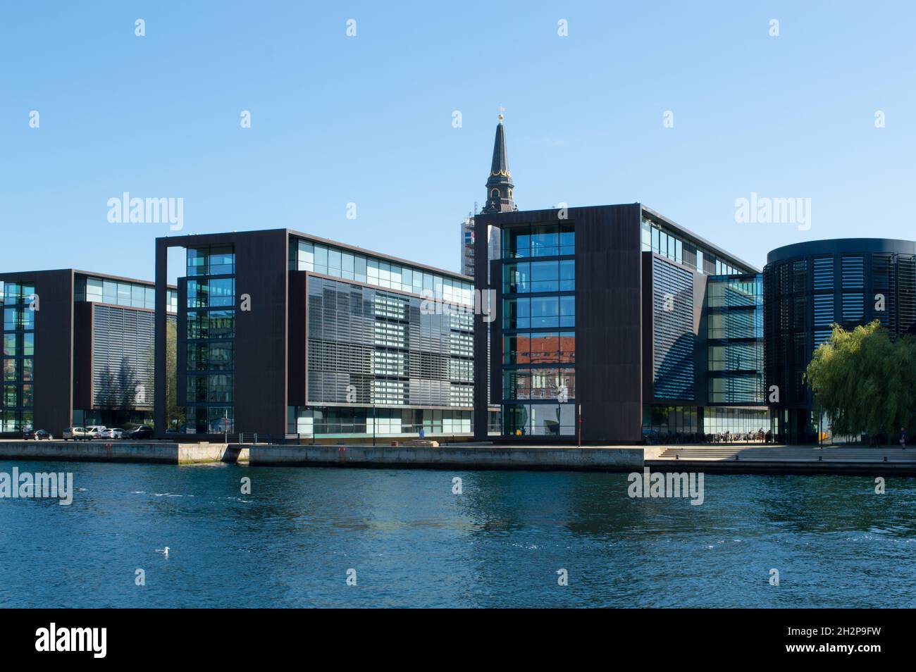 Copenhagen, Denmark - 02 Sep 2021: Skatteministeriet Departementet ...