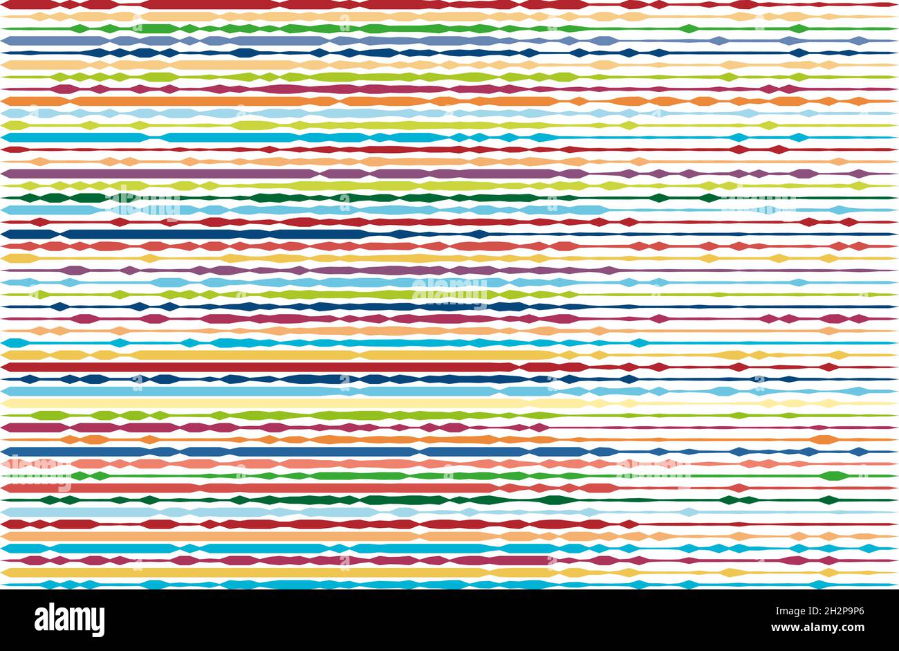 Irregular striped colorful pattern. Texture and background. Vector ...