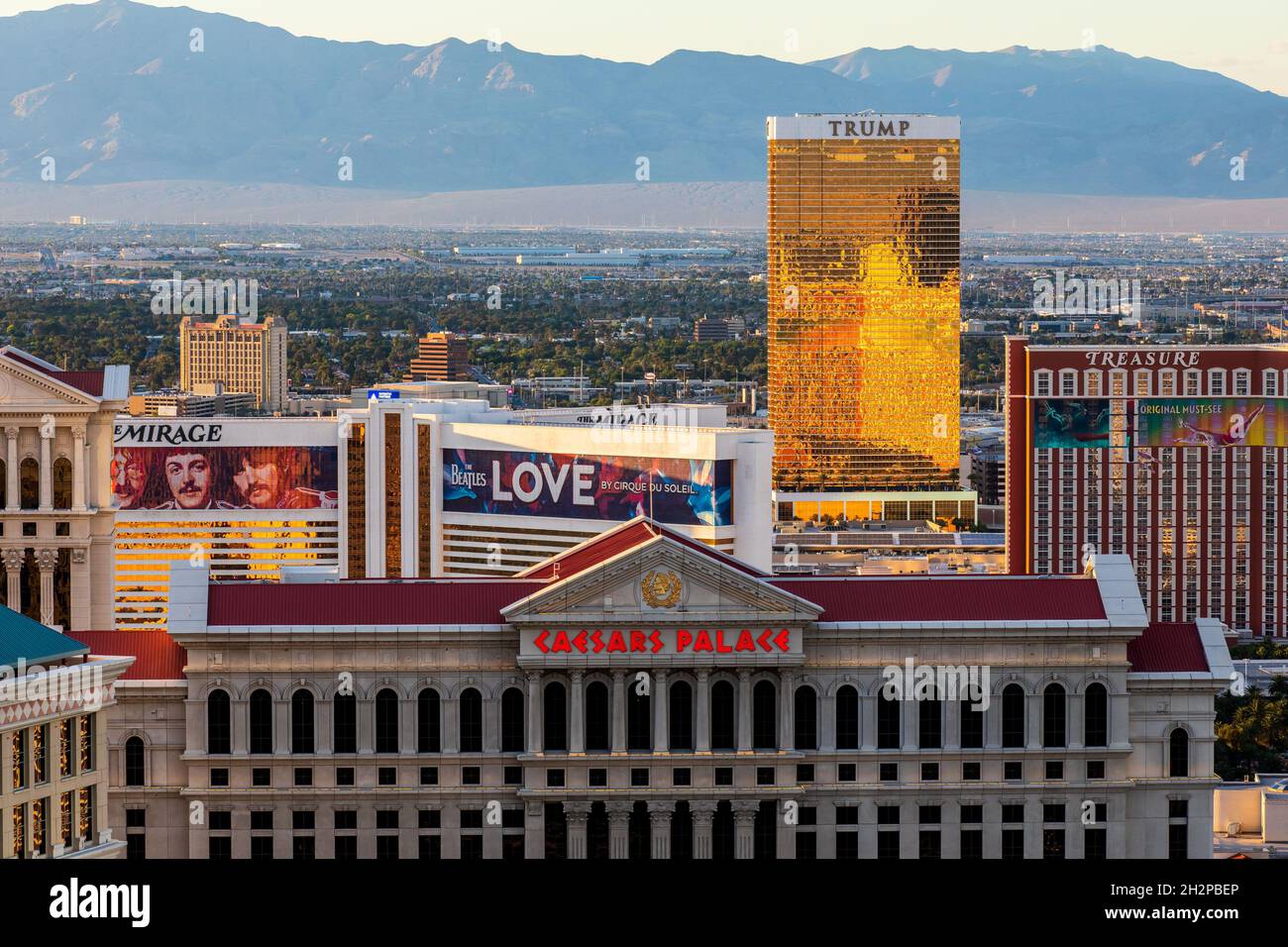 UNITED-STATES, NEVADA, LAS VEGAS. TRUMP TOWER Stock Photo - Alamy