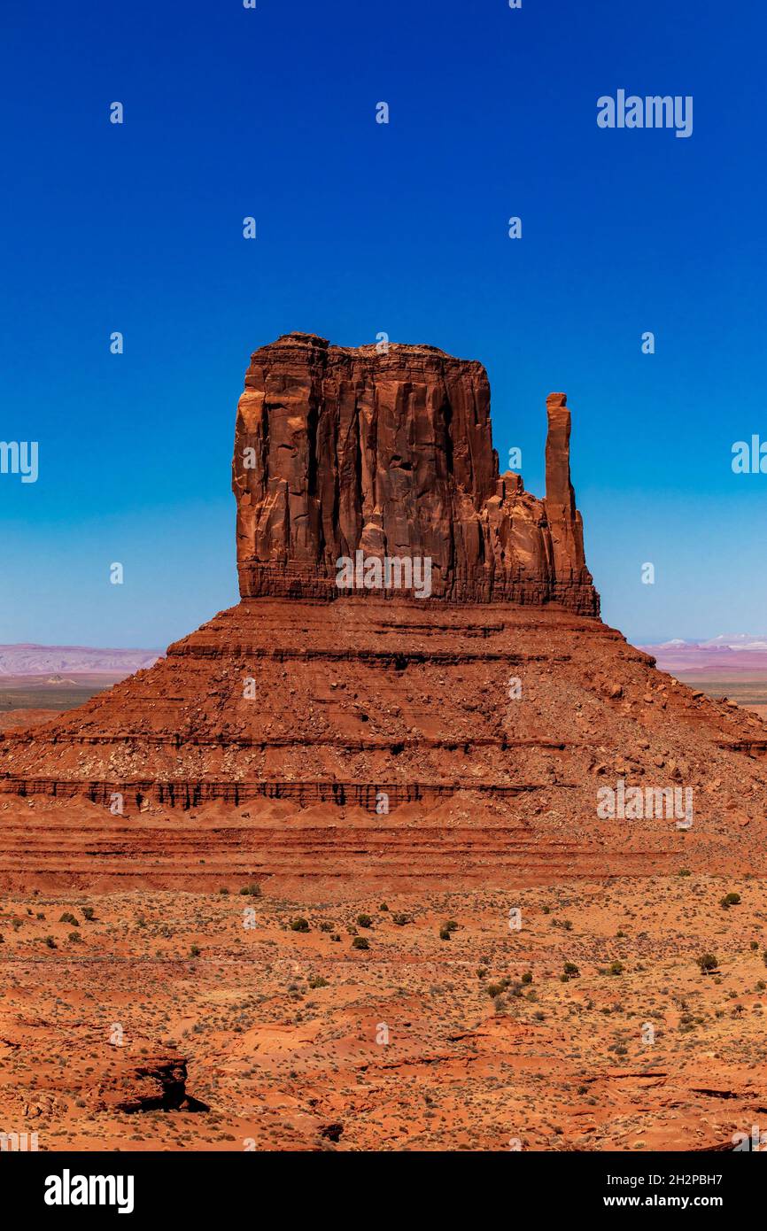 UNITED-STATES, ARIZONA, UTAH, MONUMENT VALLEY Stock Photo - Alamy
