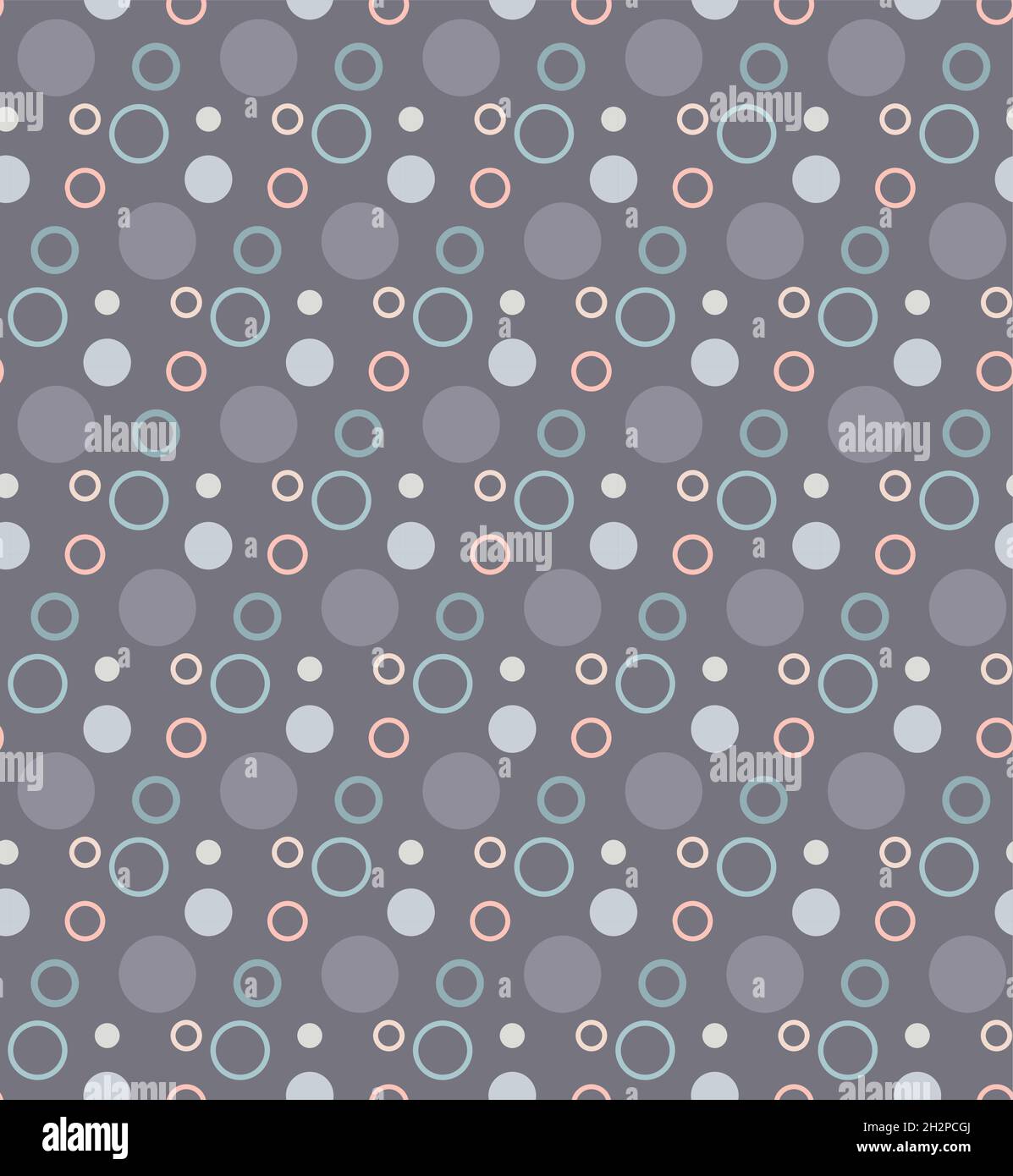 pattern with circles, endless pattern for background Stock Vector Image ...