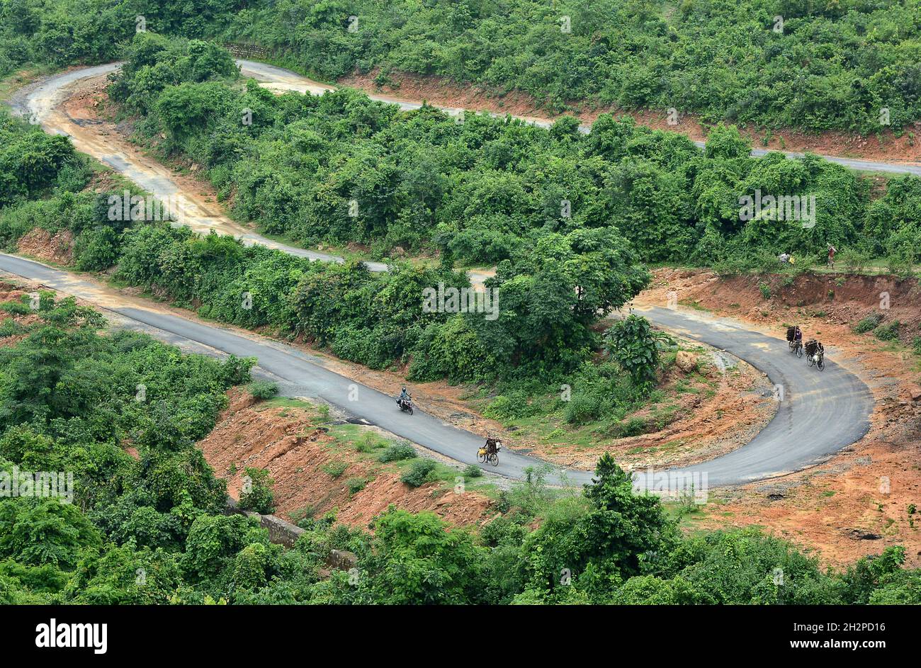 The beautiful natural beauty of Purulia in West Bengal, India Stock ...