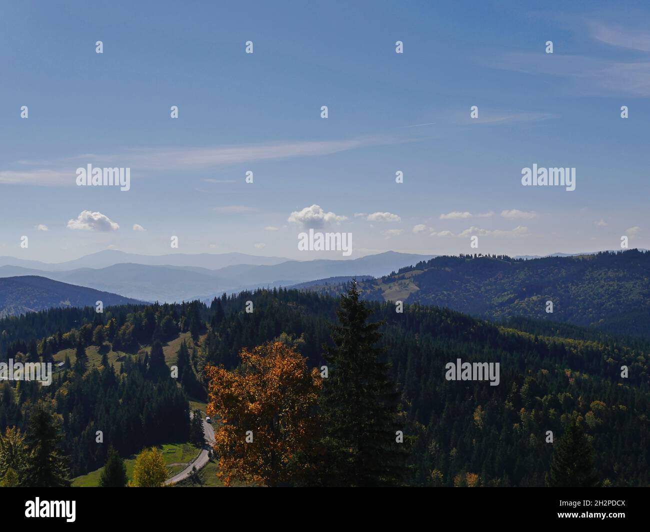 Sunset countryside mountains la palma hi-res stock photography and ...
