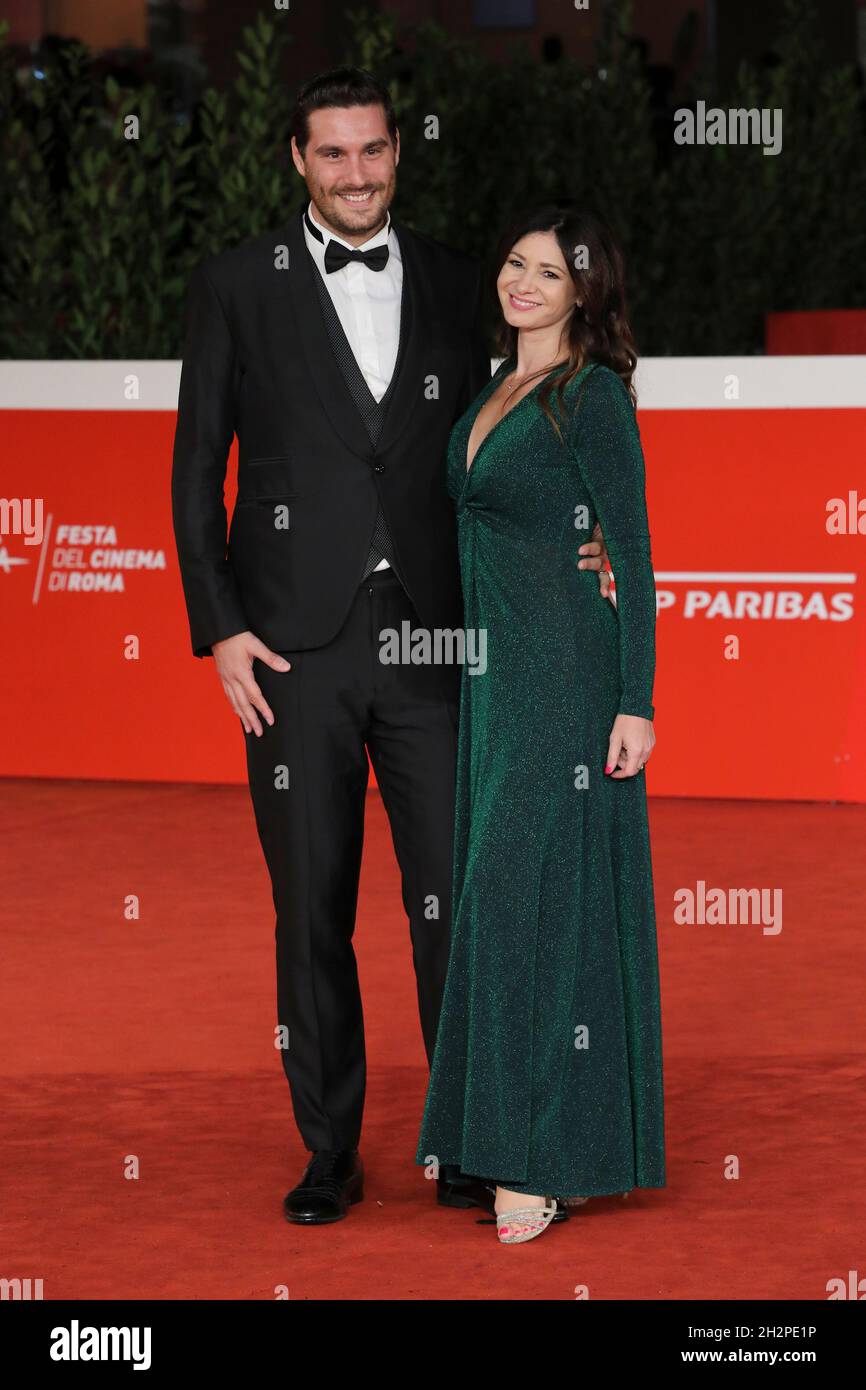 Rome, Italy. 23rd Oct, 2021. Roma Cinema Fest 2021, Rome Film Fest, Red ...