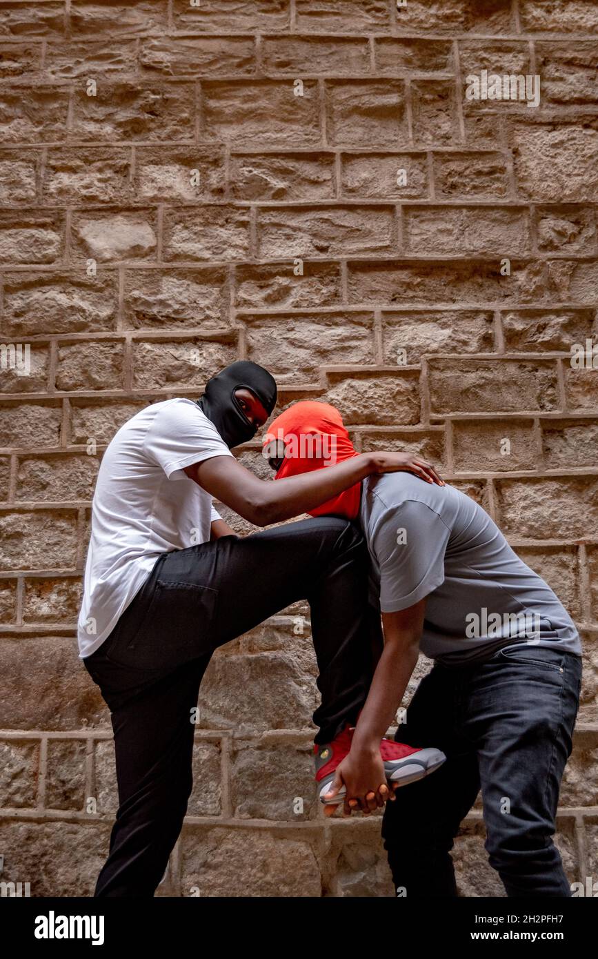 Afro ninja hi-res stock photography and images - Alamy