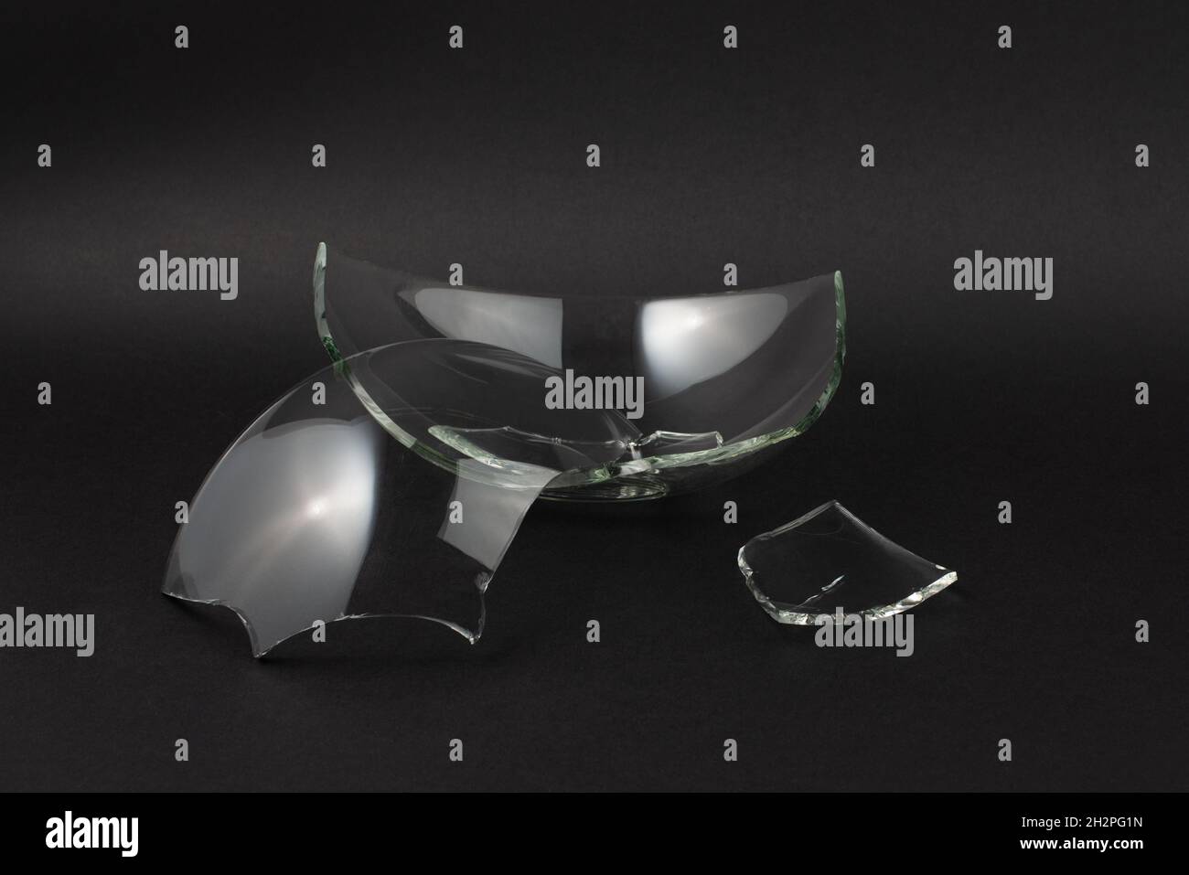 Broken glass pieces hi-res stock photography and images - Alamy