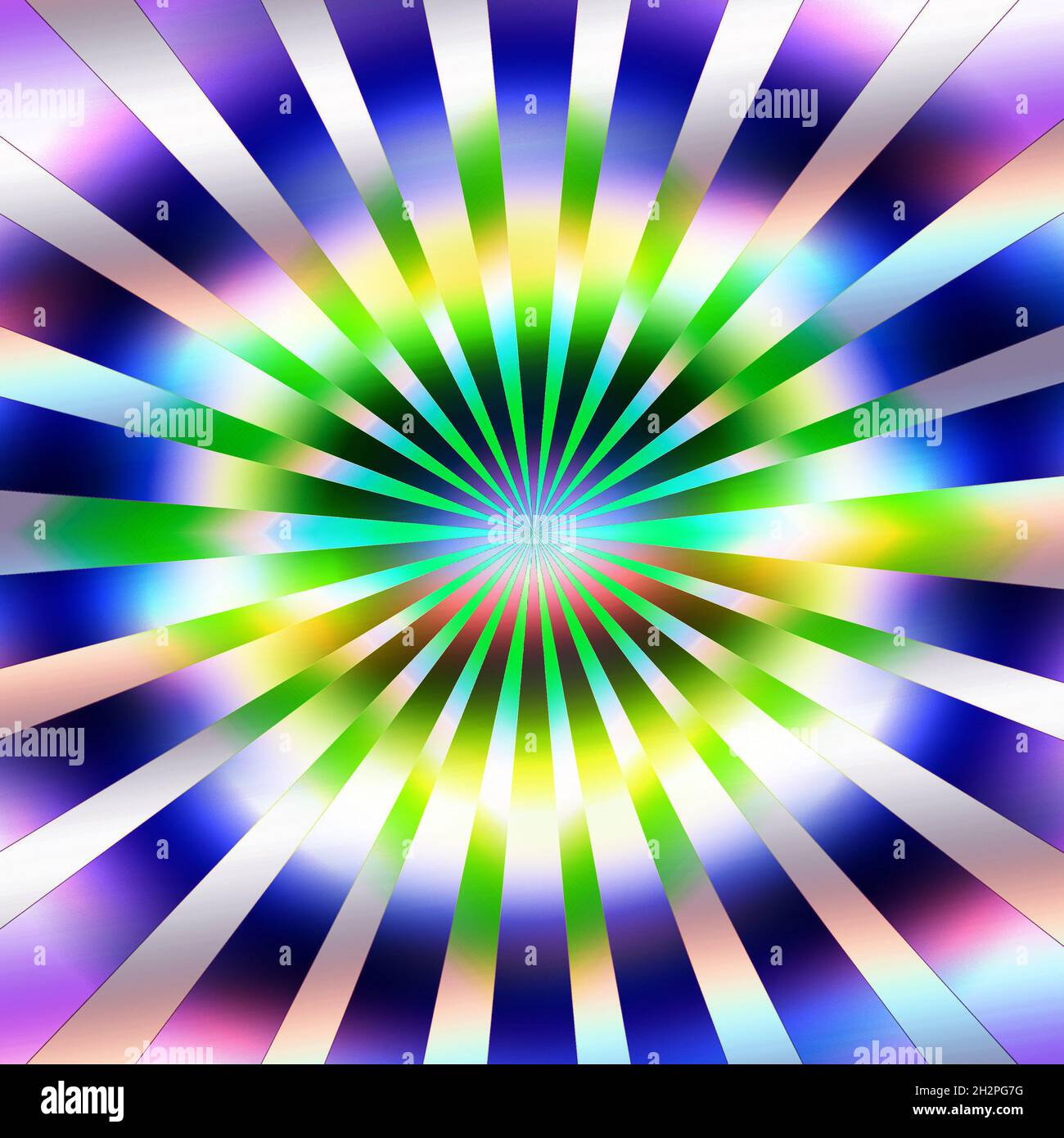 Pop art background. Radial rays. 3D rendering Stock Photo - Alamy