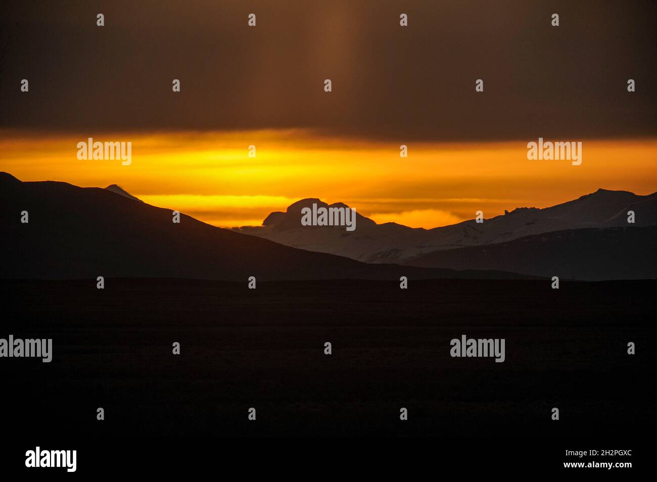 Beautiful sunset over los hi-res stock photography and images - Alamy
