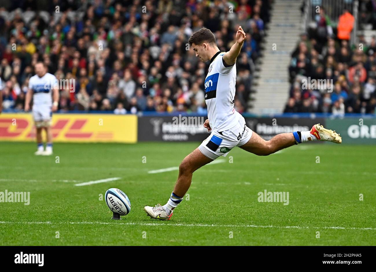 Twickenham, United Kingdom. 23rd Oct, 2021. Premiership Rugby ...