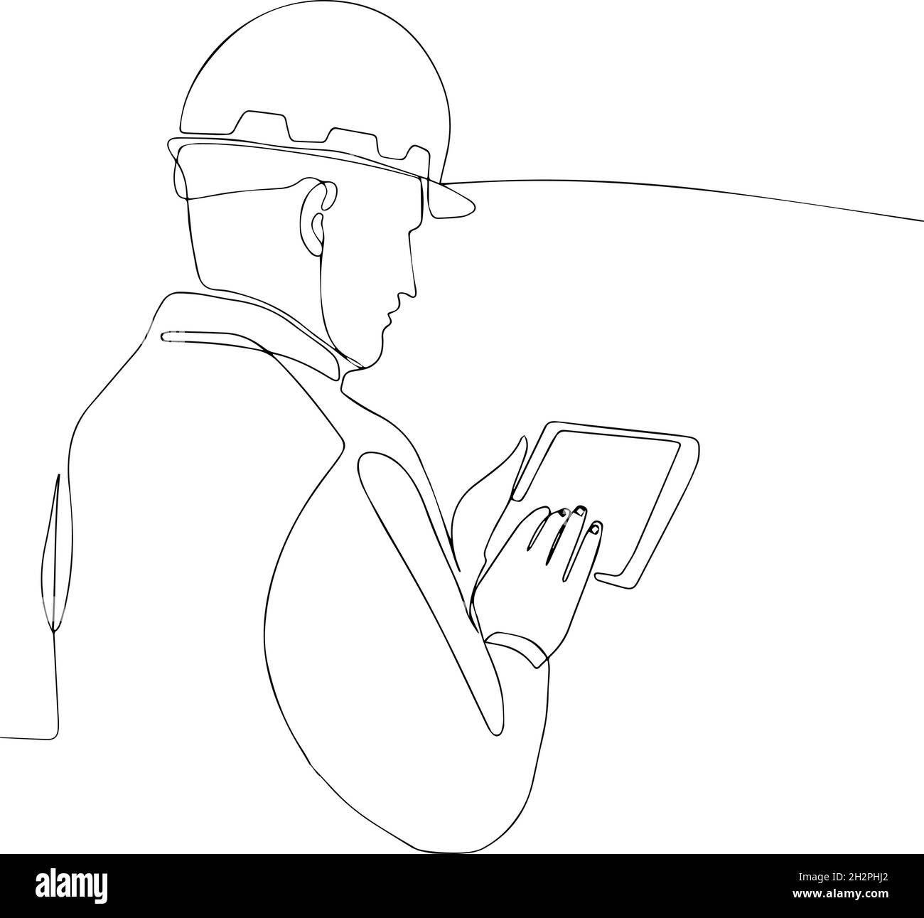 Hand holding digital tablet Black and White Stock Photos & Images - Alamy