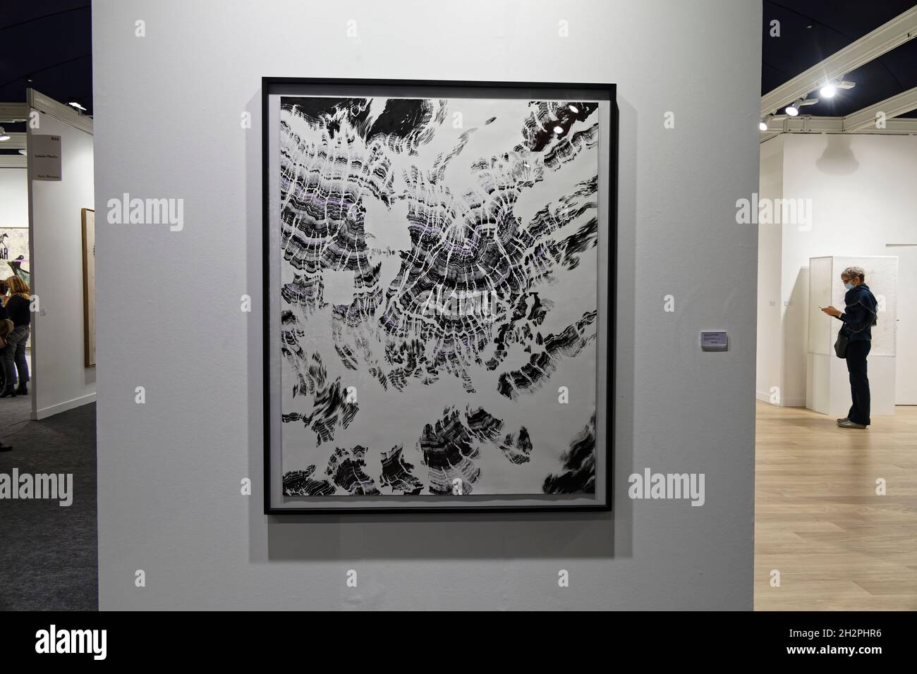 Paris, France. 21st Oct, 2021. 47th edition of the FIAC (International ...