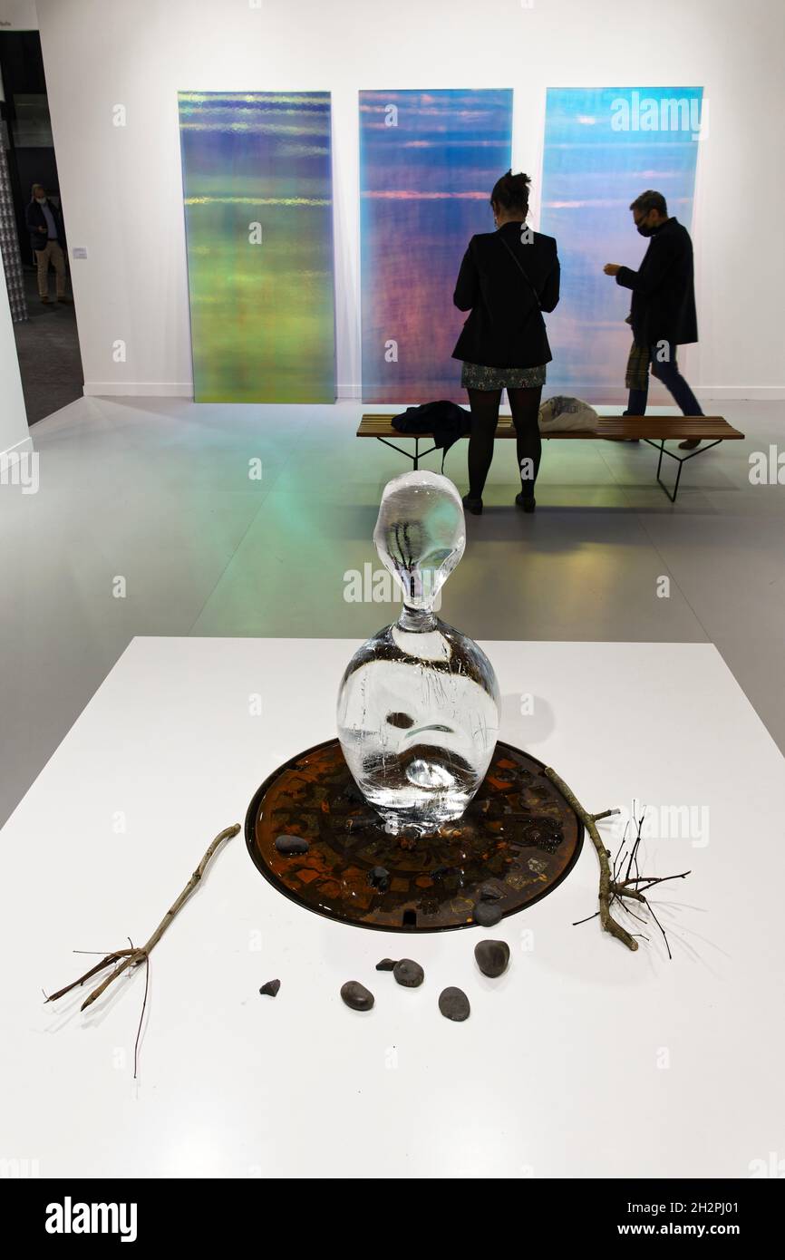 Paris, France. 21st Oct, 2021. 47th edition of the FIAC (International ...