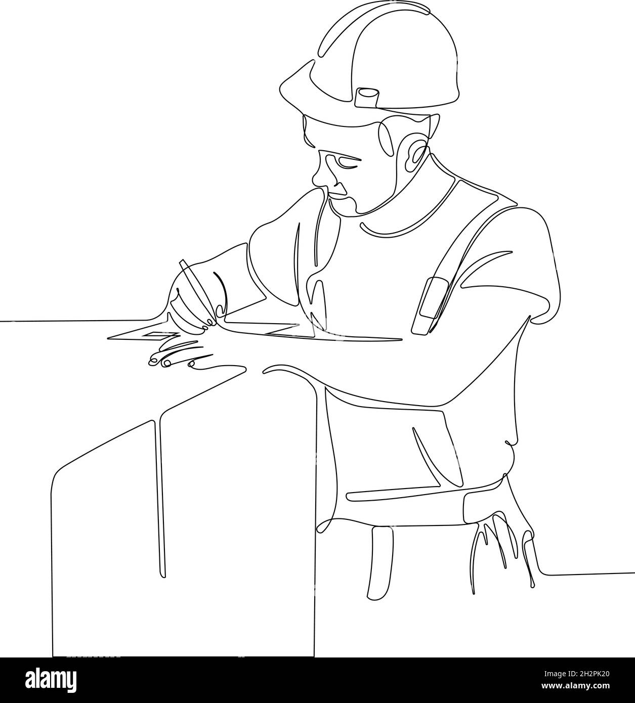 Warehouse line drawing hi-res stock photography and images - Alamy