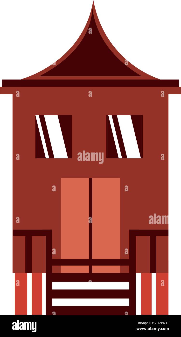 tropical hut icon Stock Vector Image & Art - Alamy