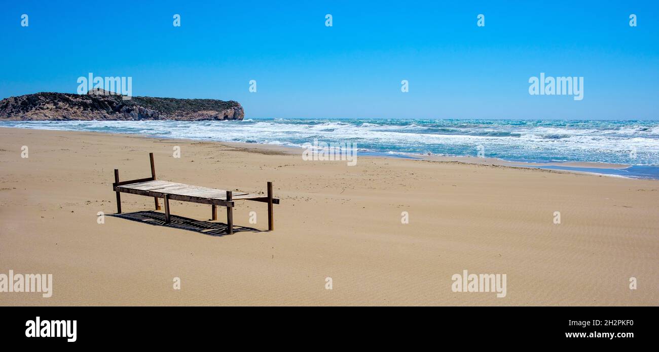 Empty path near sea hi-res stock photography and images - Alamy