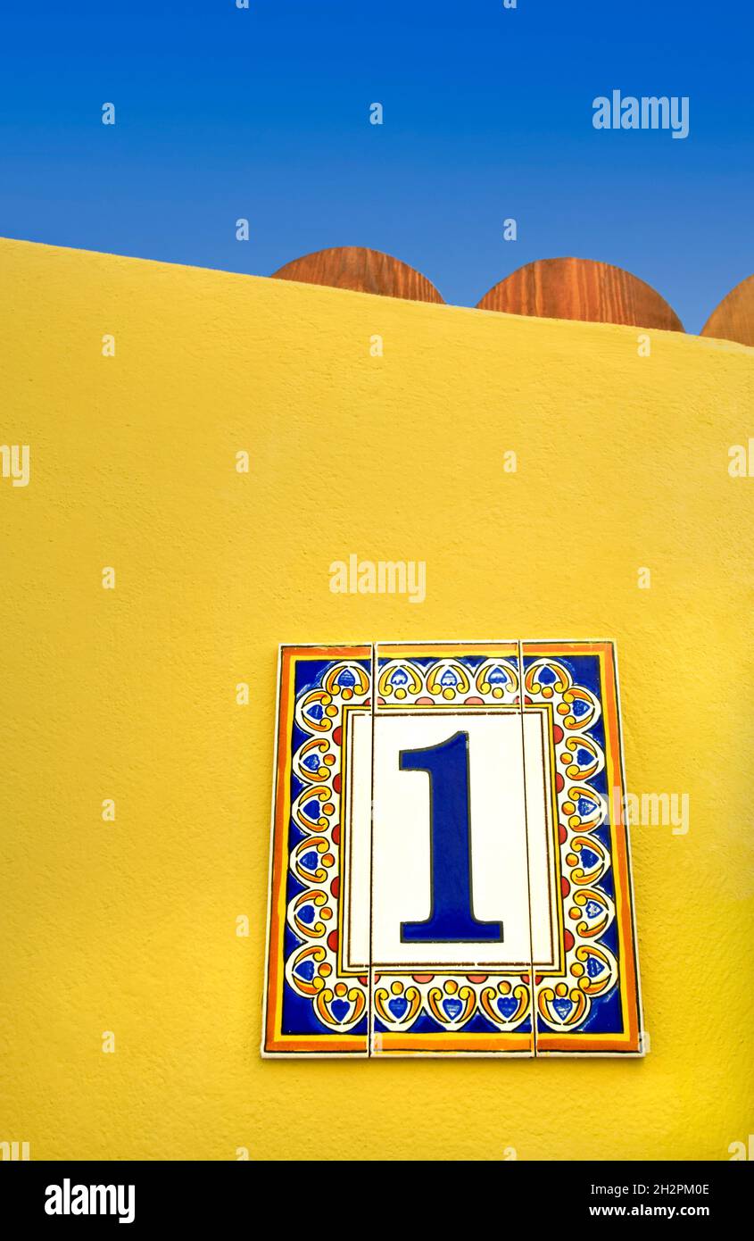 Ceramic wall plaque hi-res stock photography and images - Alamy