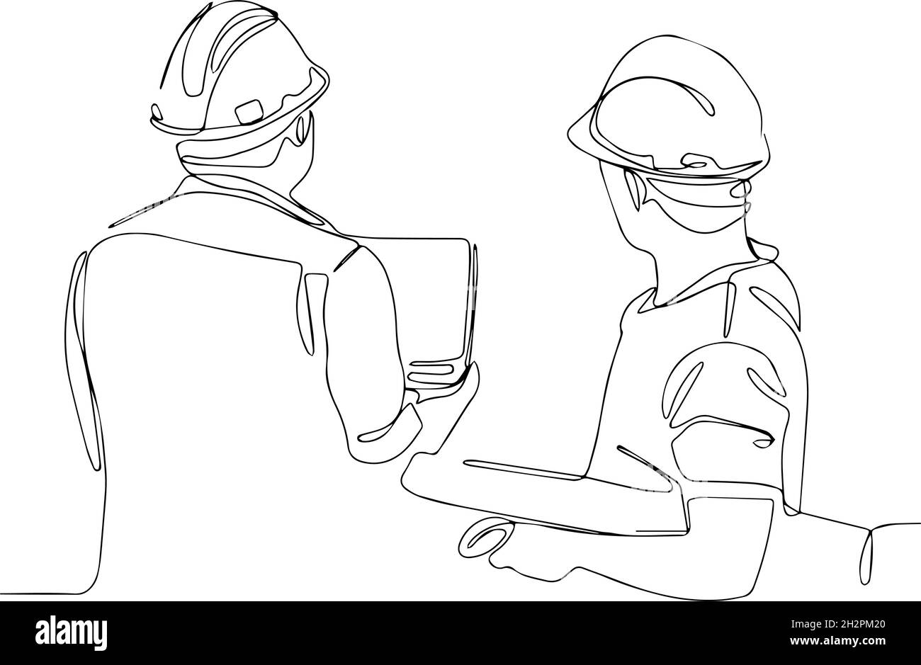 Construction design concept female Cut Out Stock Images & Pictures - Alamy