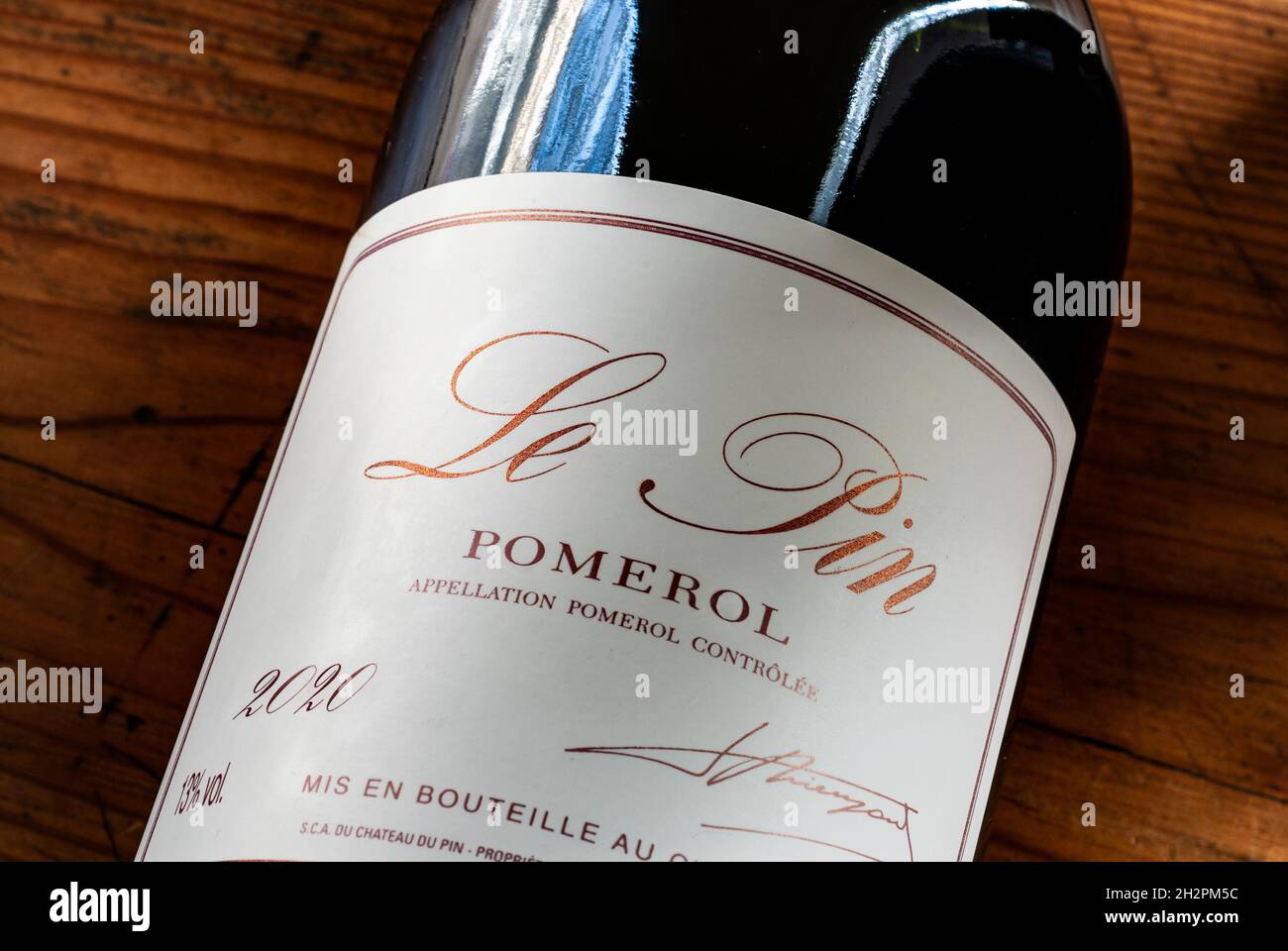 Expensive Wine Bottle Label