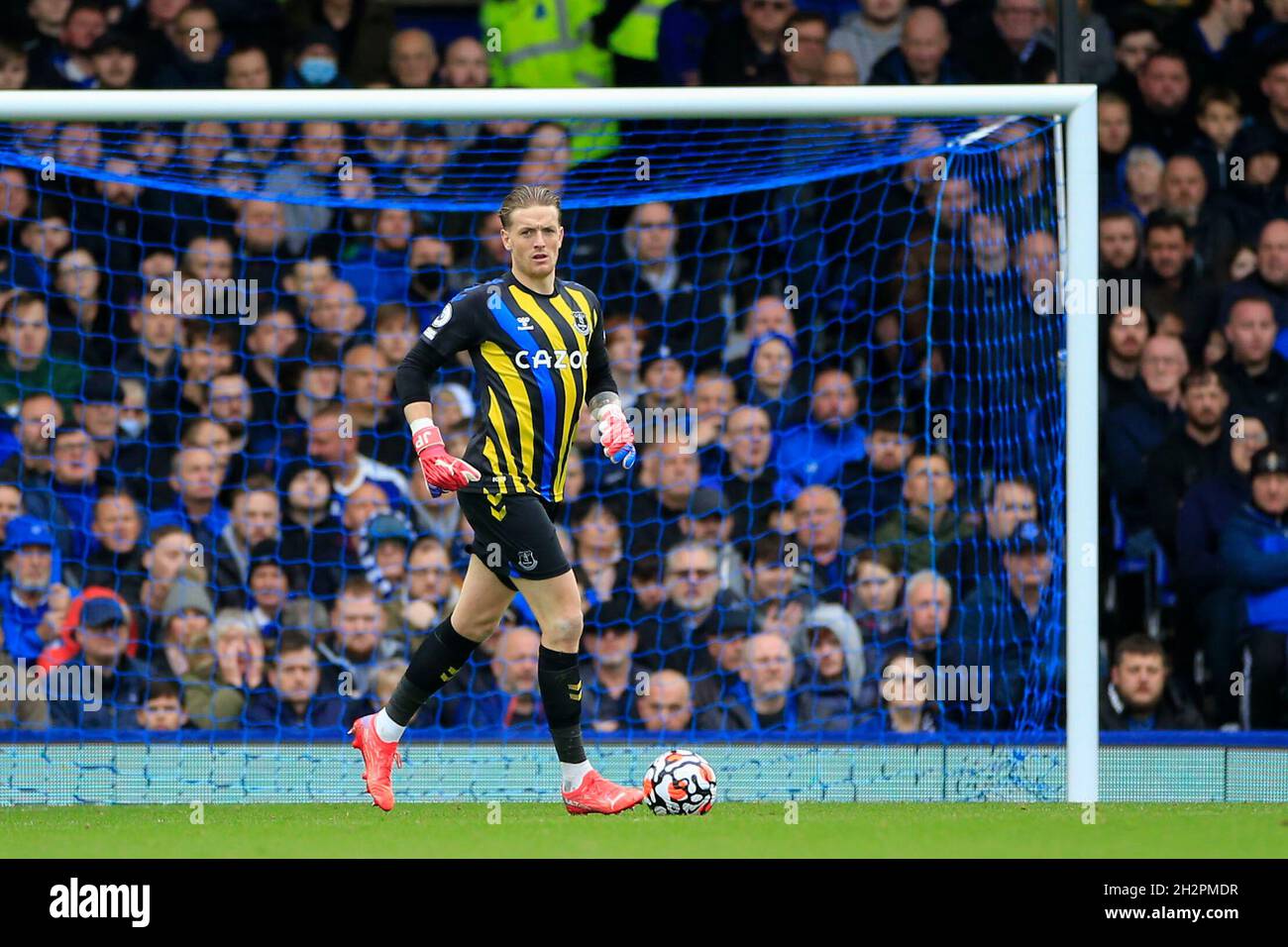 Jordan Pickford #1 of Everton Stock Photo - Alamy
