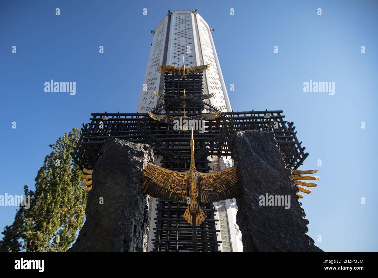 Kyiv, Ukraine - October 6, 2021: Holodomor Victims Memorial Complex in ...