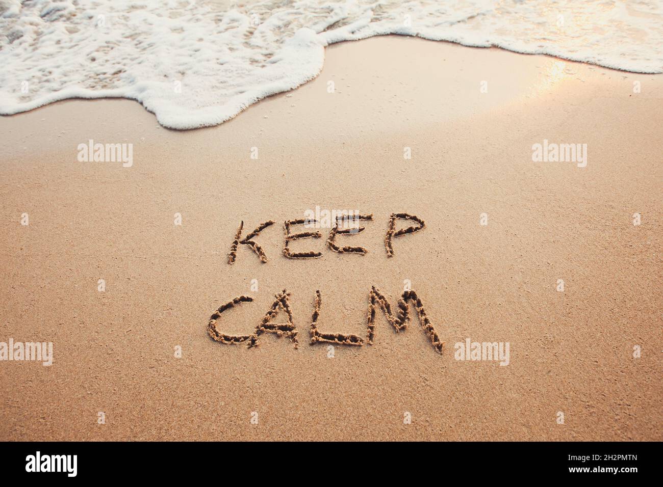 keep calm, stress free concept Stock Photo - Alamy