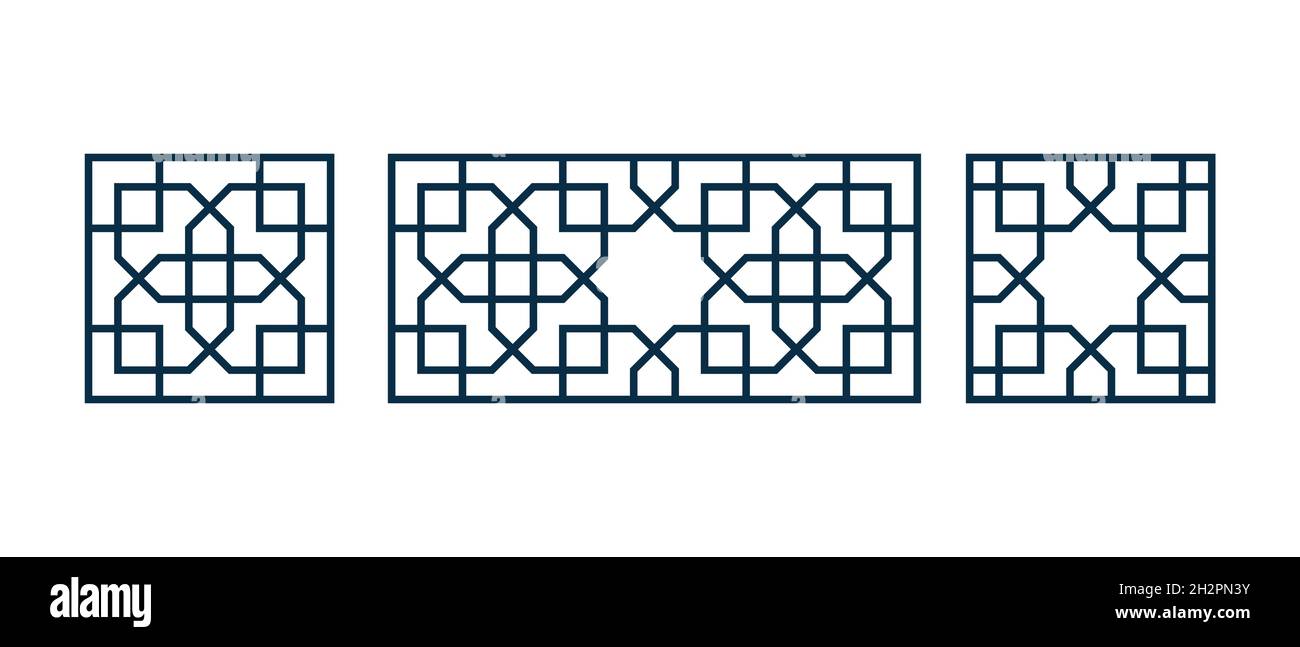 Mosaic fretwork Stock Vector Images - Alamy