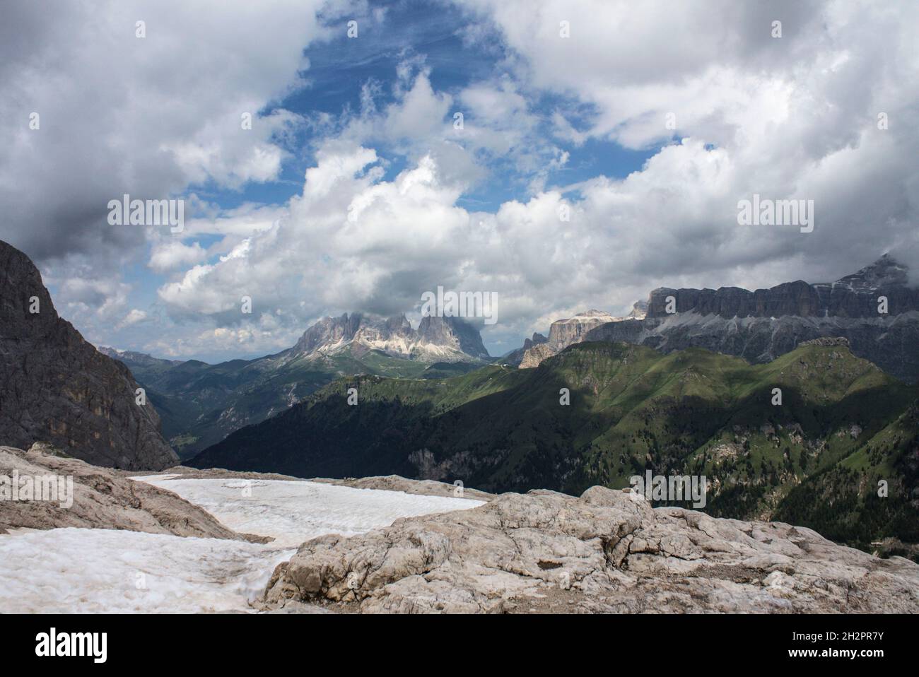 scenic view of italian alps Stock Photo - Alamy