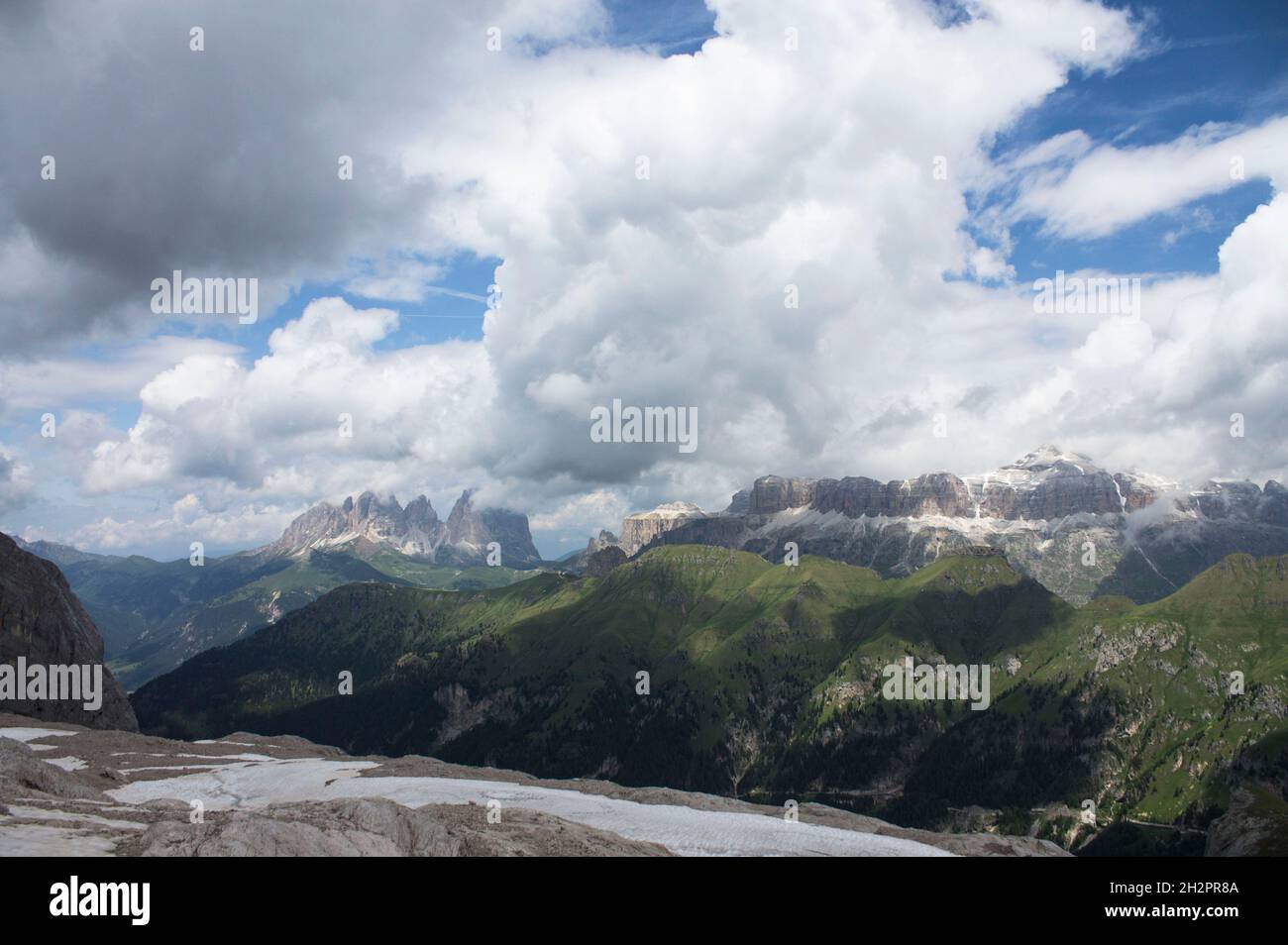 scenic view of italian alps Stock Photo - Alamy
