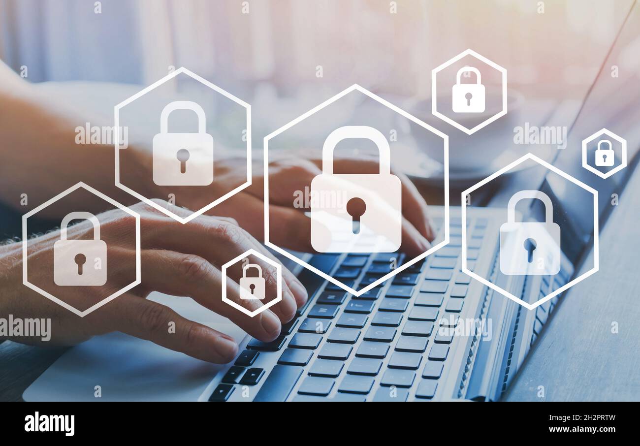 internet security online, data protection concept, cybersecurity ...