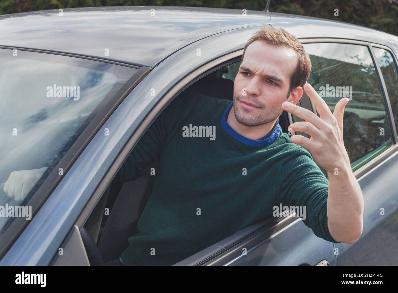 Angry driver hi-res stock photography and images - Alamy