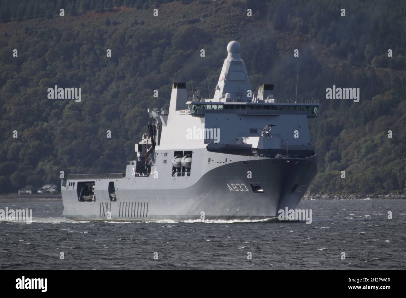 HNLMS Karel Doorman (A833), a Karel Doorman-class Joint Support Ship ...