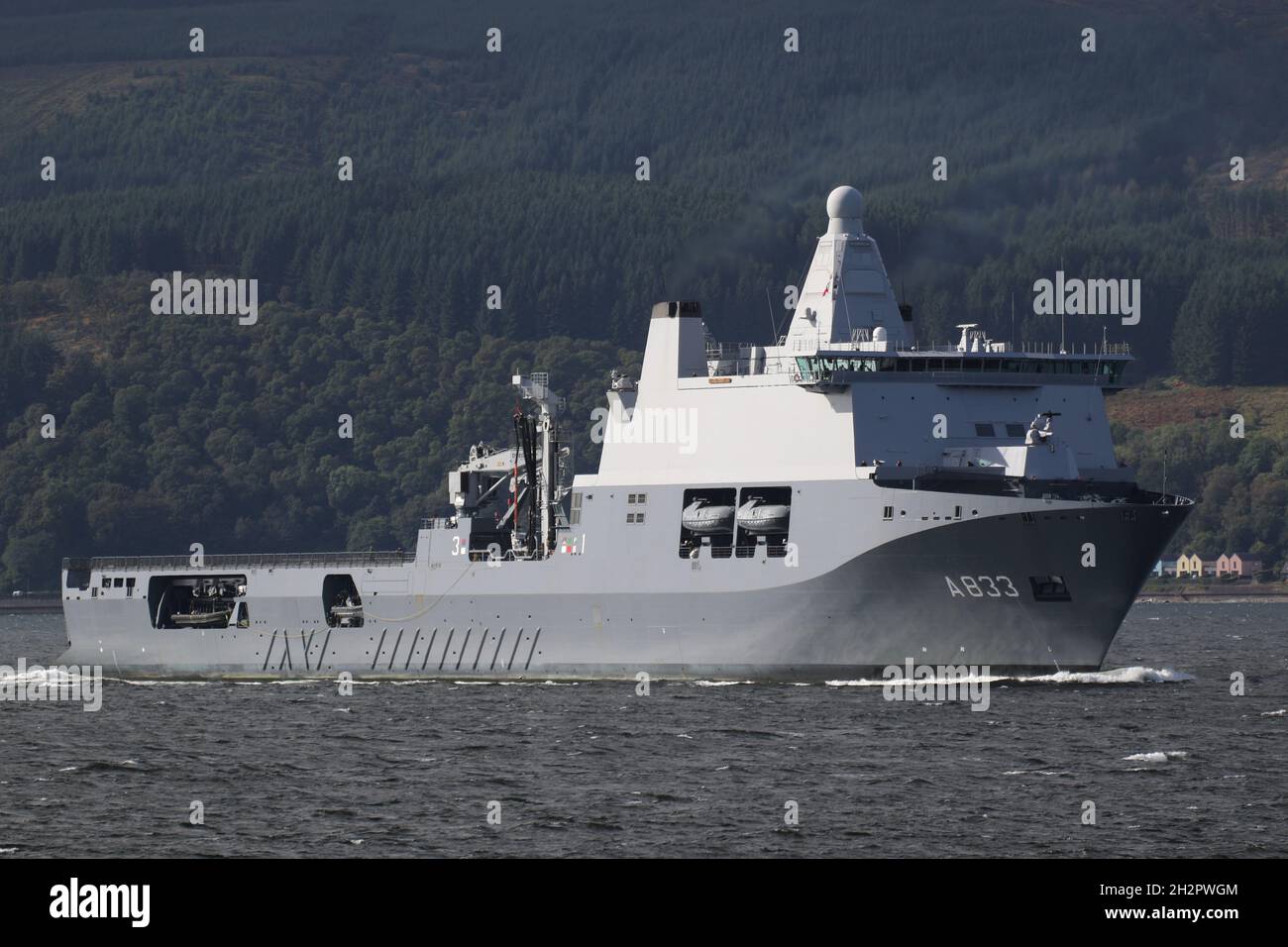HNLMS Karel Doorman (A833), a Karel Doorman-class Joint Support Ship ...