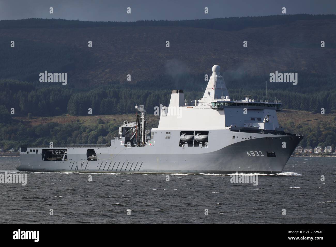 HNLMS Karel Doorman (A833), a Karel Doorman-class Joint Support Ship ...