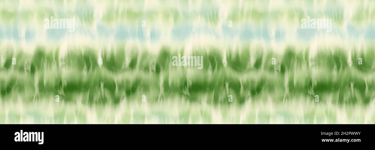 Seamless funky striped tie dye motif print border for surface design ...