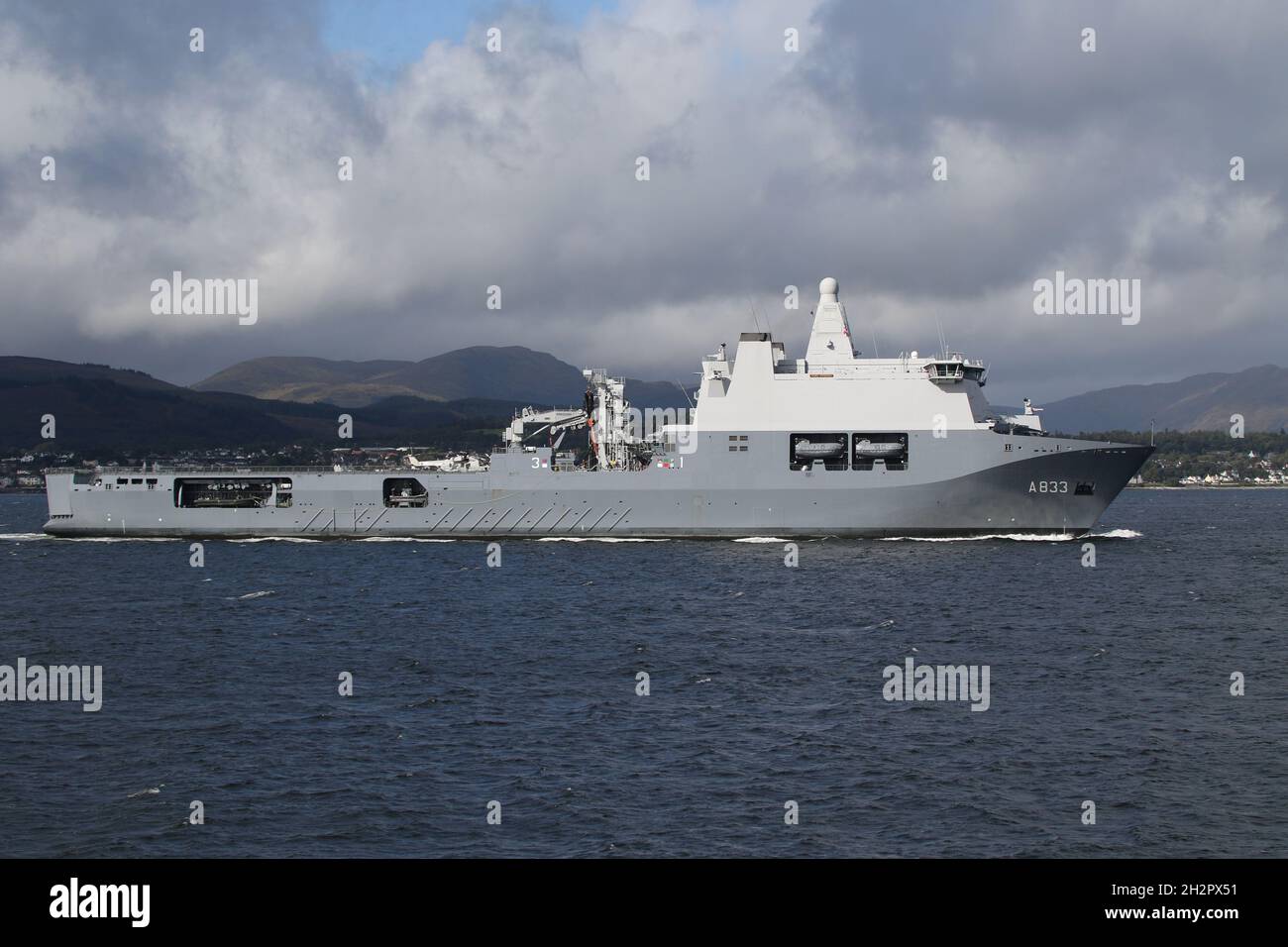 HNLMS Karel Doorman (A833), a Karel Doorman-class Joint Support Ship ...