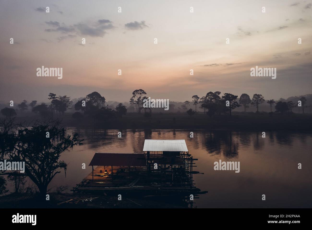 Forest Tree House Jungle High Resolution Stock Photography and Images ...