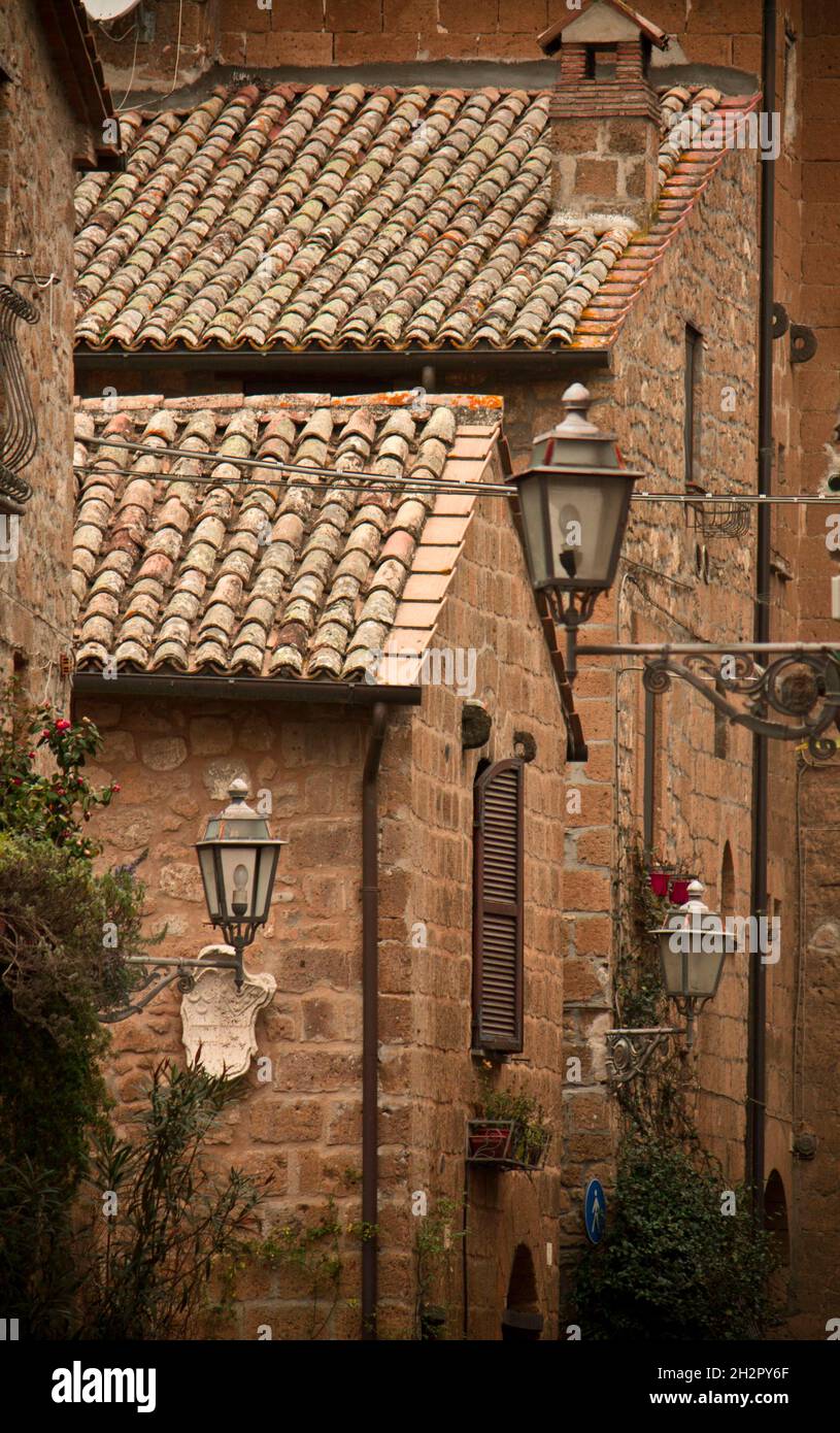 streets of Orvieto Stock Photo - Alamy