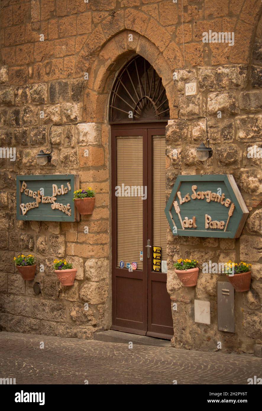 streets of Orvieto Stock Photo - Alamy