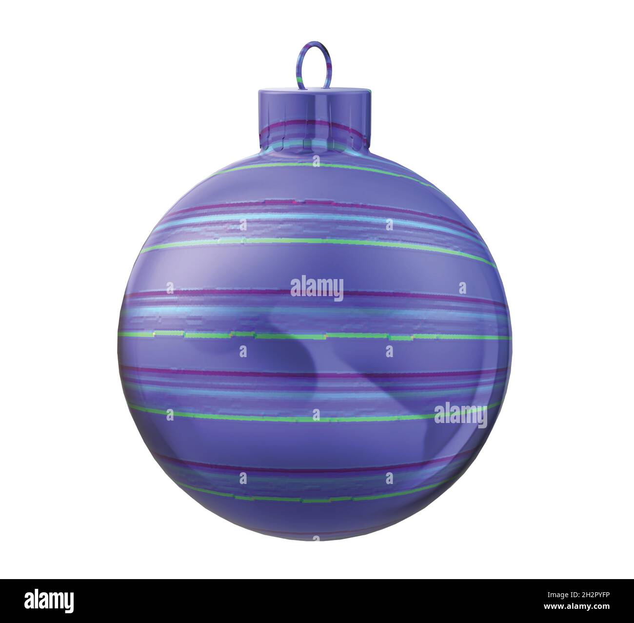 Round Christmas Ball Ornament Decoration Stock Vector Image & Art - Alamy