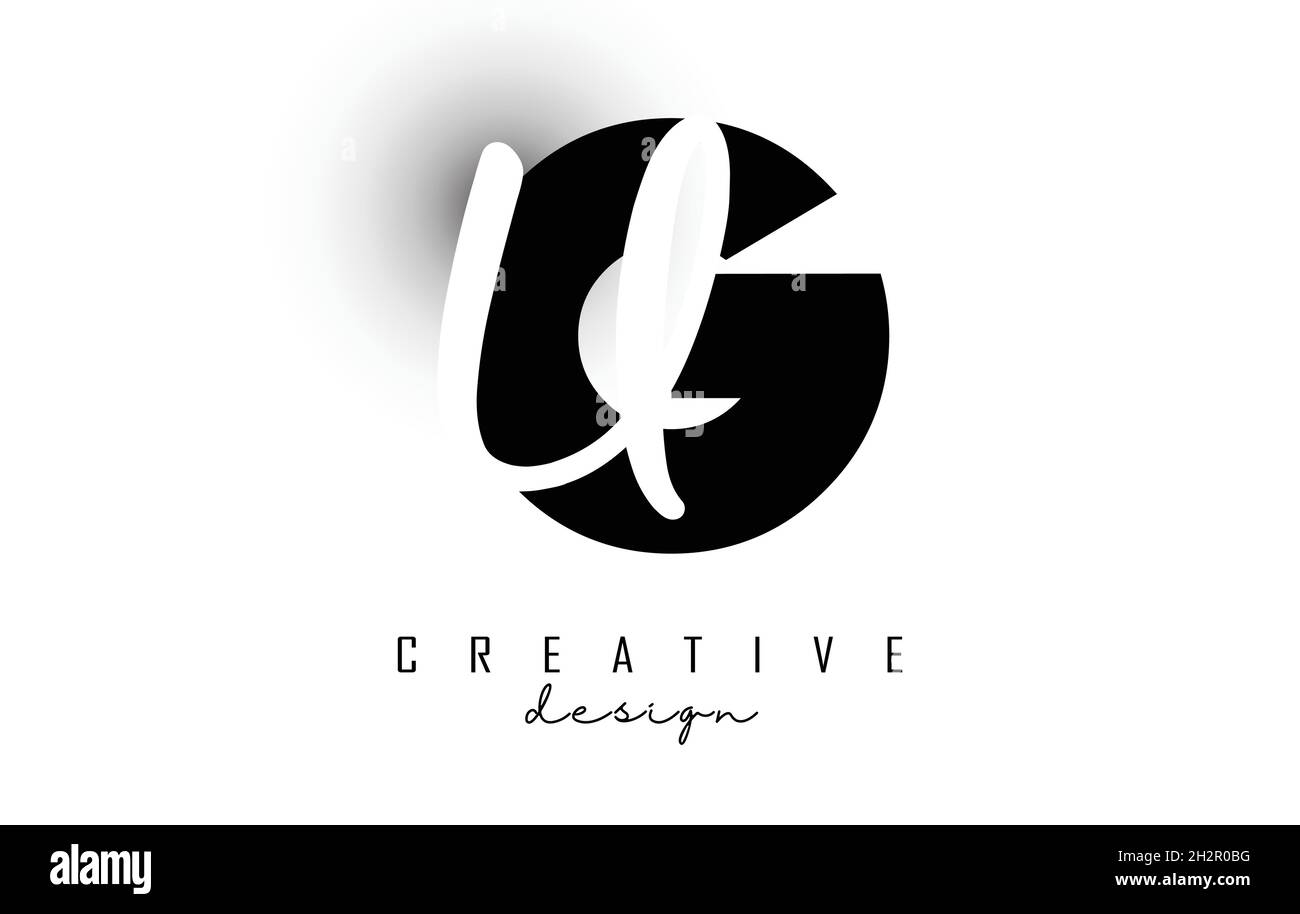 Letters GU logo with a minimalist design. Letters G and U with ...